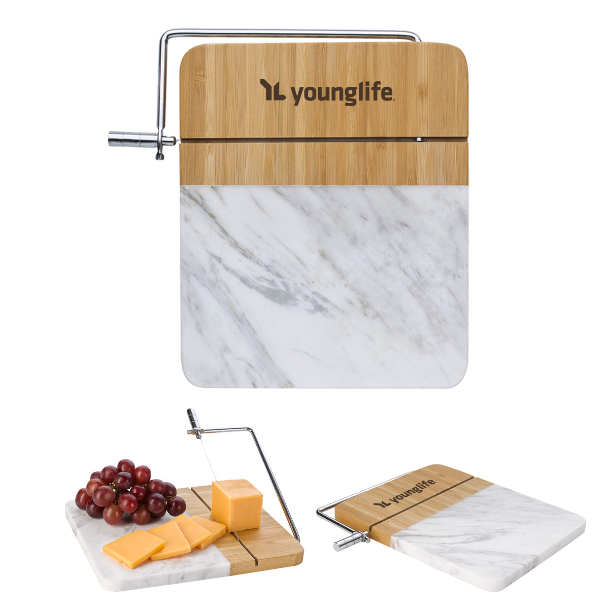 Bamboo & Marble Cheese Cutting Board – Young Life Store